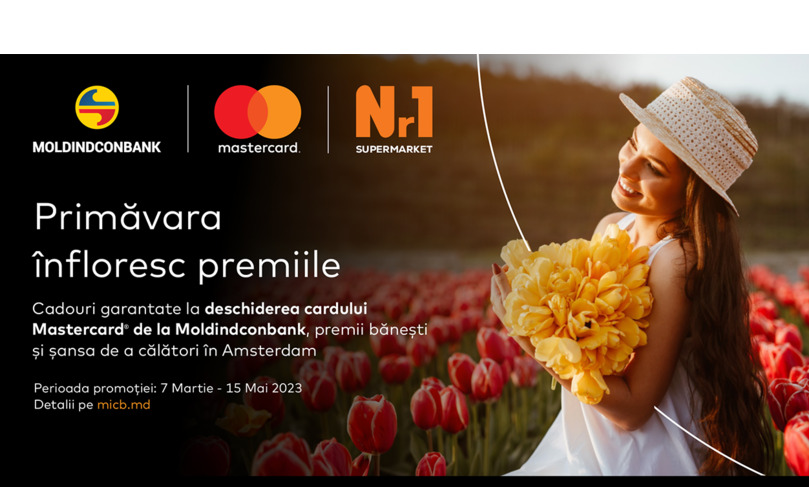 Câștigă o vacanță de familie la Amsterdam și o mulțime de alte premii cu Moldindconbank și ...