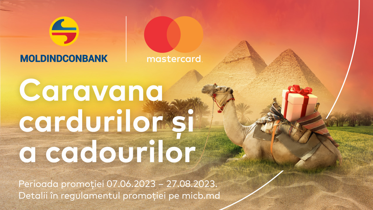 Achită cu cardul tău Mastercard de la Moldindconbank și participă la Caravana cadourilor - NewsMaker